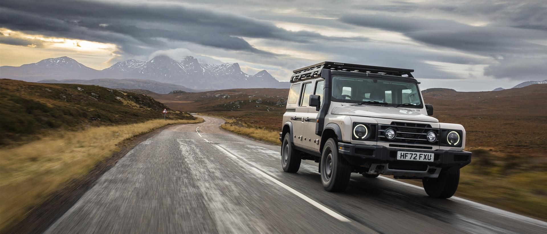 Book a test drive | INEOS Grenadier GB